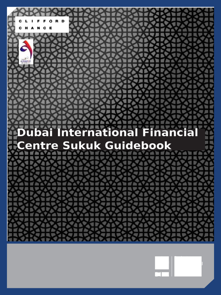 Dubai International Financial Centre Sukuk Guidebook | PDF | Islamic Banking And Finance | Lease