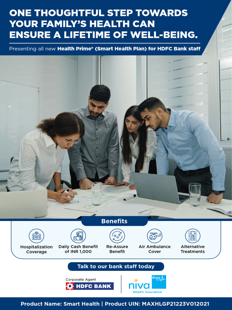 HDFC Smart Health Plan Overview | PDF | Insurance | Hospital