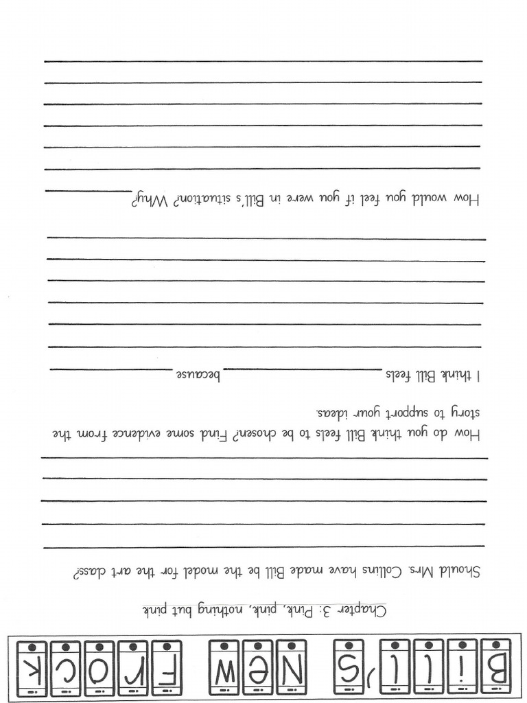 Bill CHP 3 Comprehension Questions | PDF