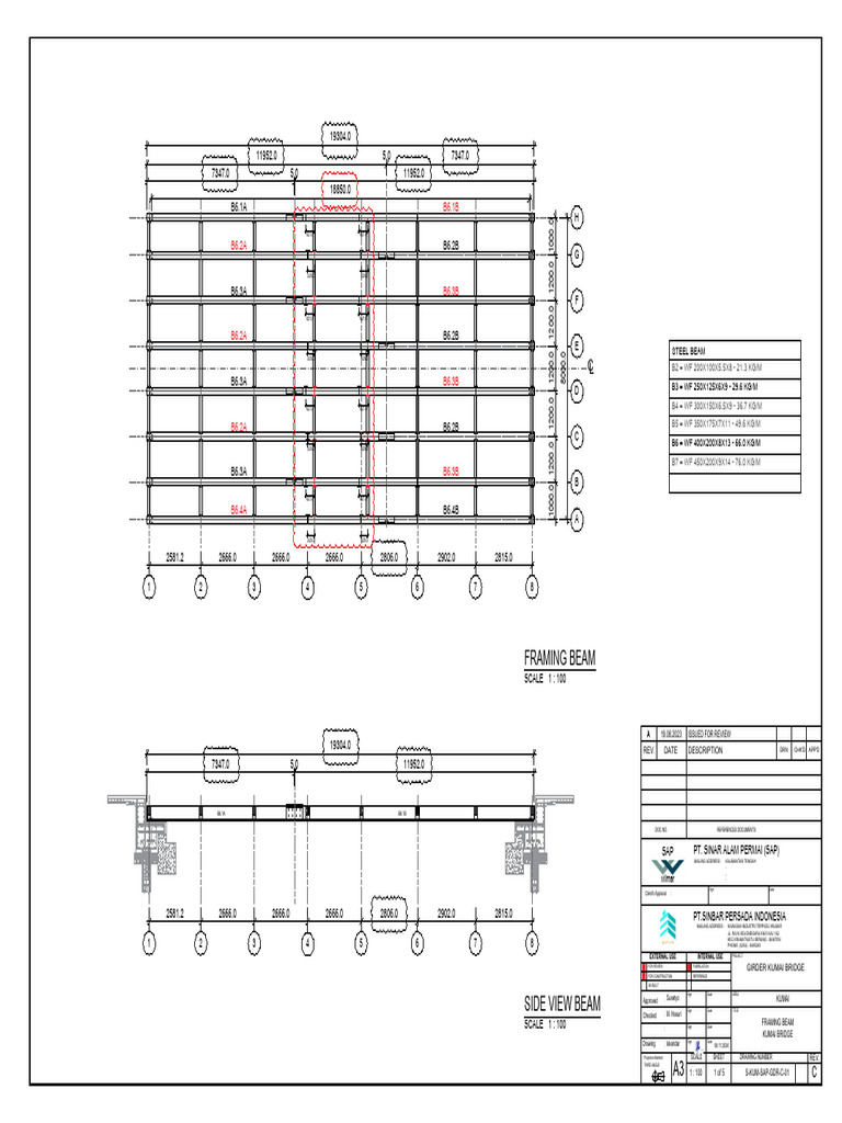 S-KUM-SAP-GDR-C-Kumai Bridge Fabrication R2 | PDF | Structural Engineering