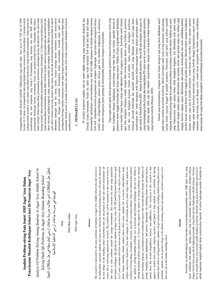 Problem Solving | PDF