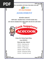 GIỚI THIỆU VỀ CÔNG TY ACECOOK | PDF