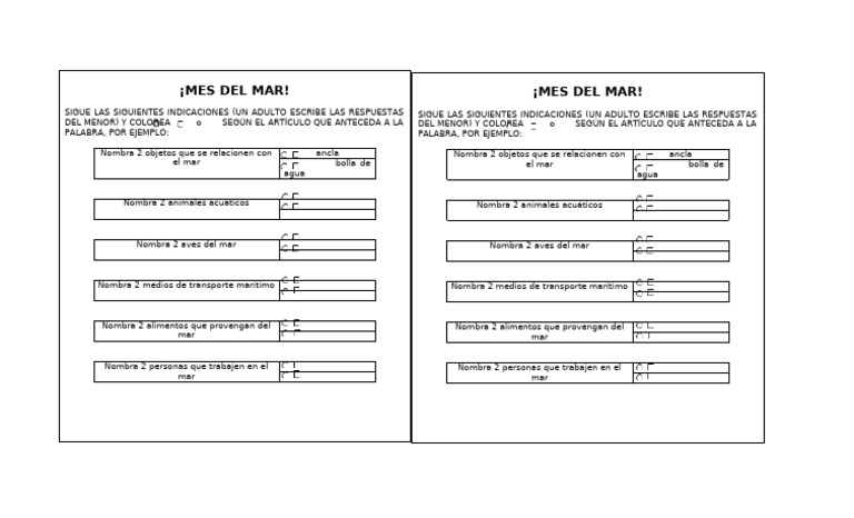 Elementos Del Mar | PDF