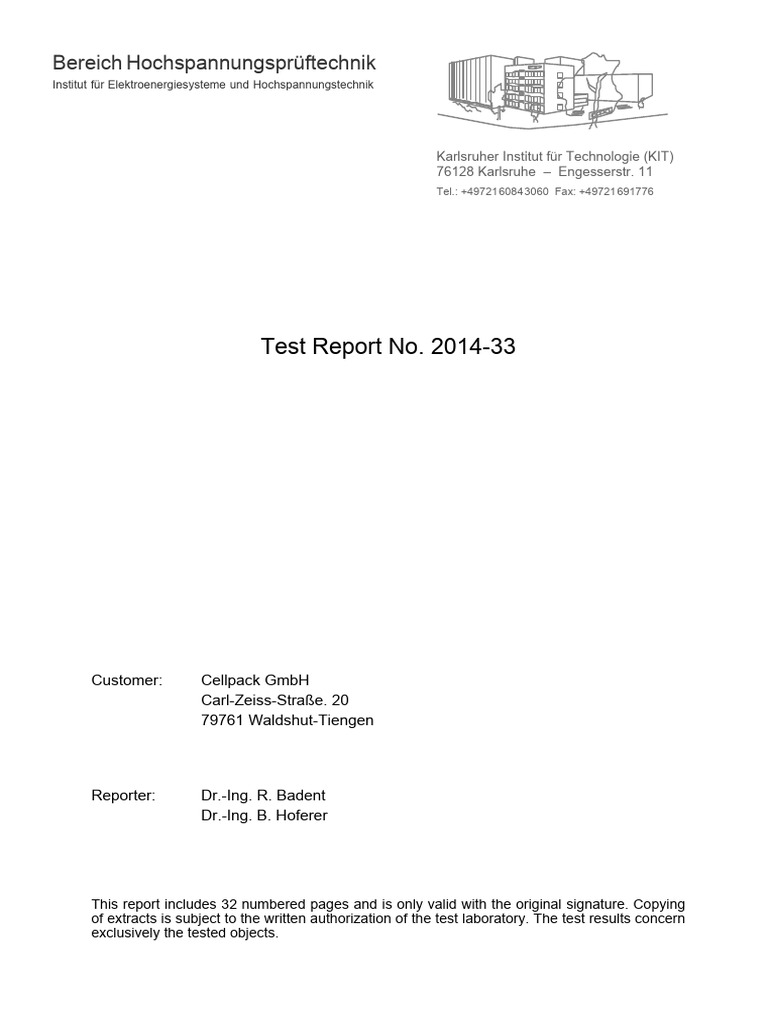 010 - CTS 630A - Test Adaptor Ambrosabil - Cellpack | PDF | Capacitor ...