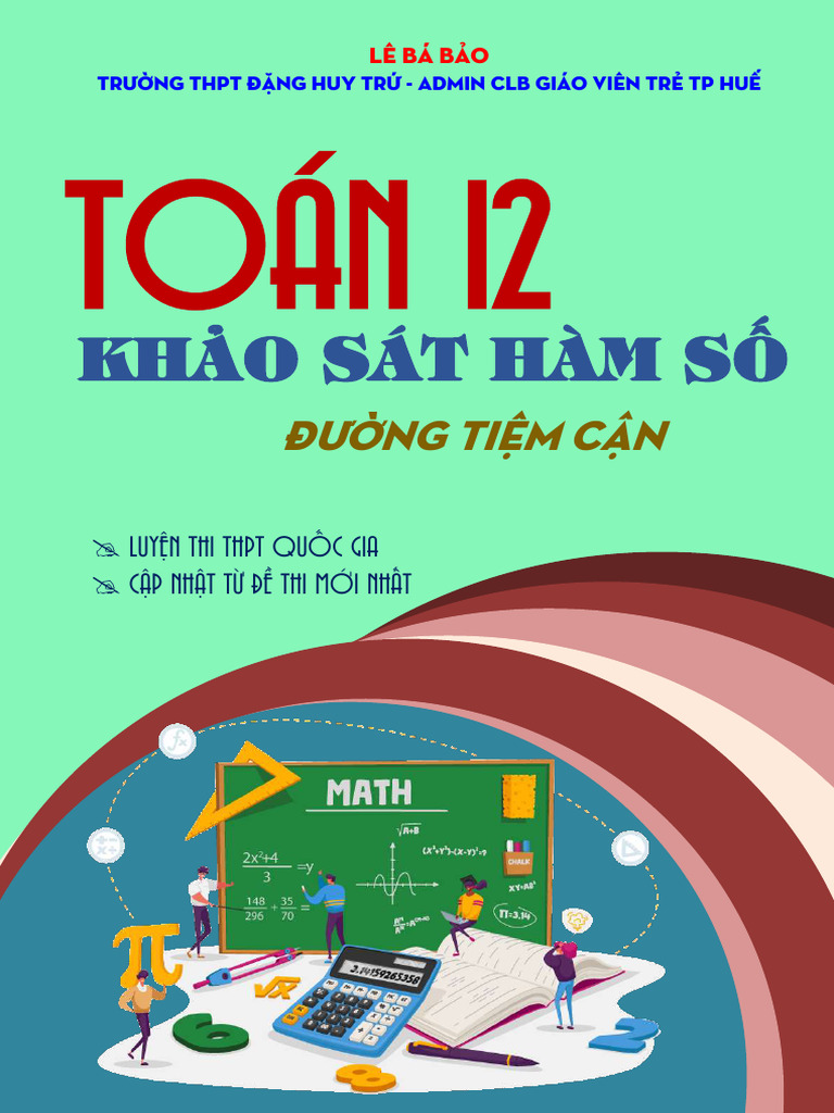 Chuyen de Khao Sat Ham So Toan 12 Duong Tiem Can Cua Do Thi Ham So | PDF