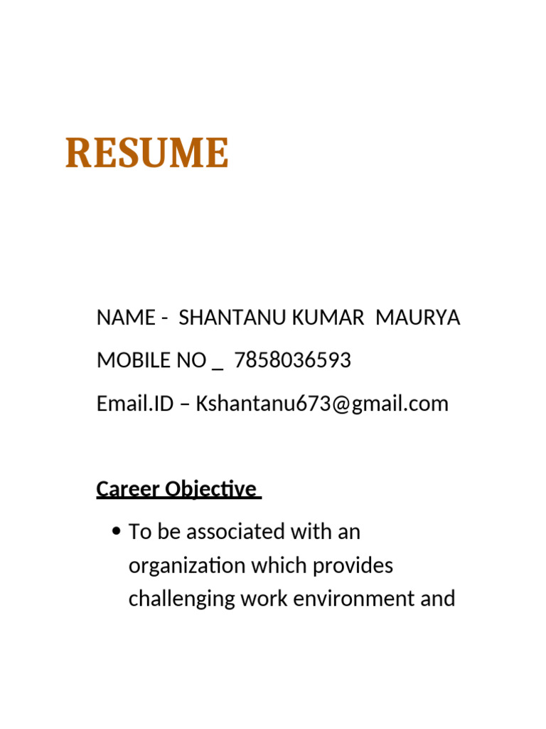 Rashmi Resume | PDF