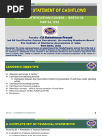 Ind AS - 7 Statement of Cash Flow Format - Felix | PDF | Expense | Dividend