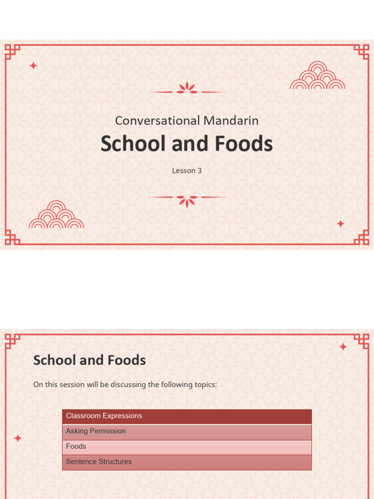 ASian Language Pinyin Mandarin | PDF | Food And Drink Preparation | Cooking