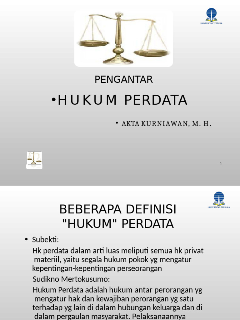 Hukum Perdata | PDF | Politik