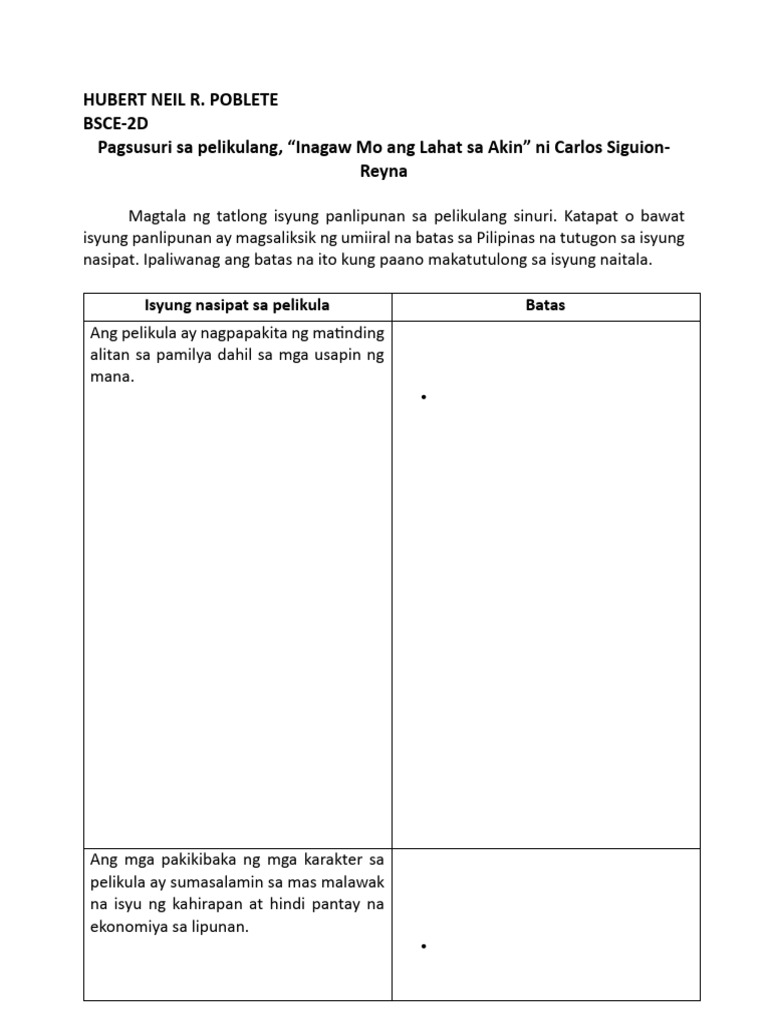 Suring Pelikula | PDF