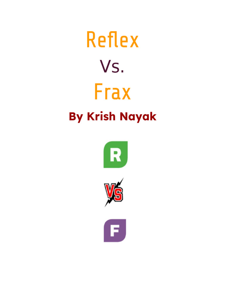 Reflex vs. Frax | PDF