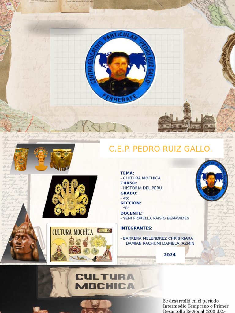 Cultura Mochica: Historia y Características | PDF