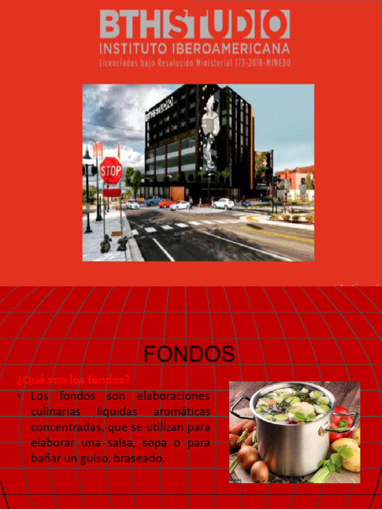 FONDOS | PDF | Stock (comida) | Alimentos