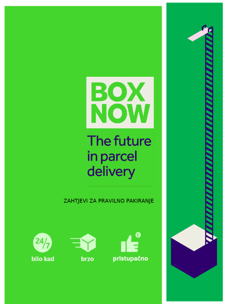 BOX NOW Zahtjevi Za Pravilno Pakiranje HR | PDF