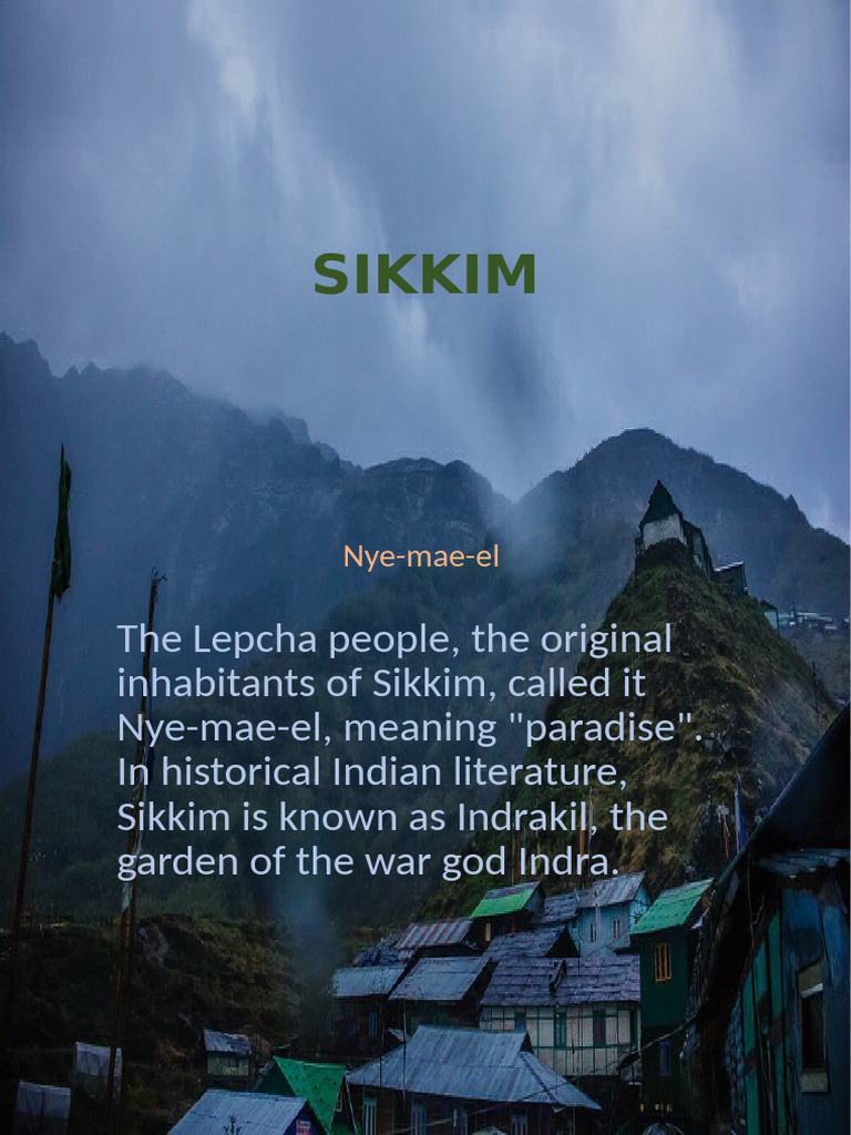 SIKKIM | PDF