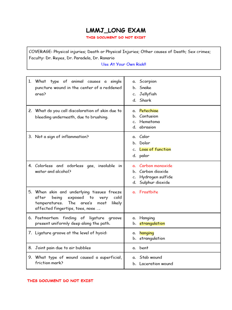 Legal Med .PDF 2 | PDF | Wound | Clinical Medicine