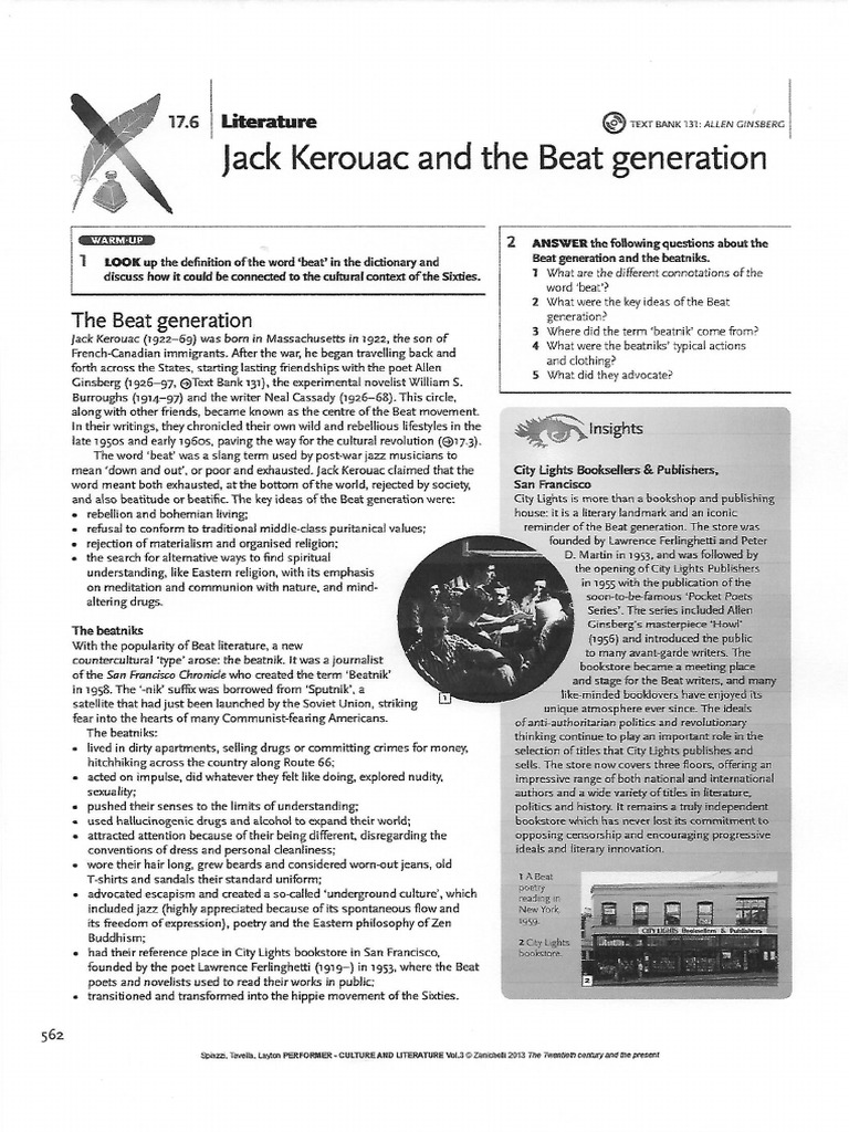 Jack Kerouac - The Beat Generation | PDF