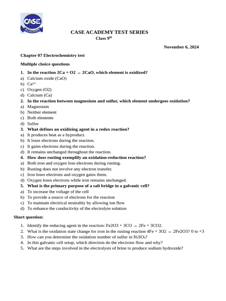Class 9 Quiz Chapter 7-OK | PDF | Science & Mathematics | Technology ...