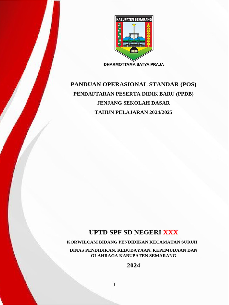 Template POS PPDB 2024 | PDF