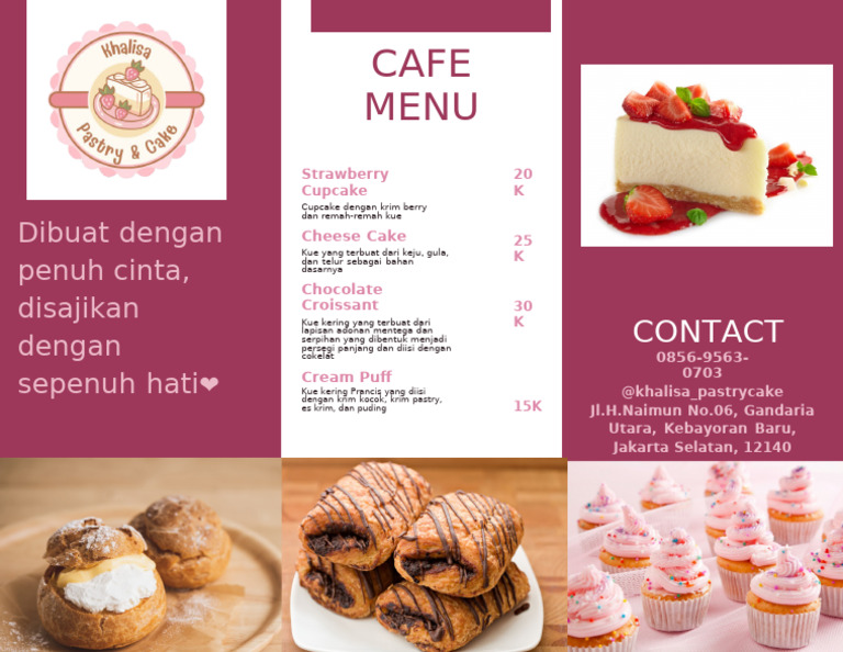 Khalisa Pastry & Cake - 20240929 - 194118 - 0000 | PDF