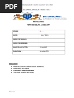 Creative Arts Term 2 Dance and Drama Exam Paper 2025 | PDF | Dances ...