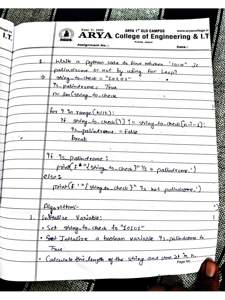 Python Assignment 1 | PDF