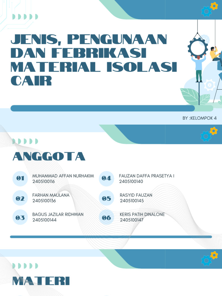 Material Isolasi Cair: Jenis & Fungsi | PDF | Sains & Matematika