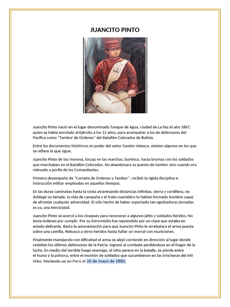 Juancito Pinto | PDF