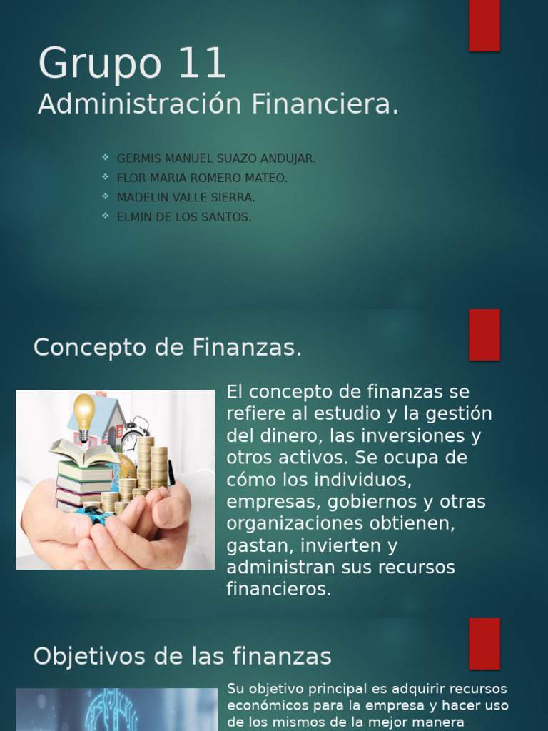 Conceptos y Tipos de Finanzas | PDF | Finanzas personales | Comercio
