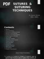 Types of Sutures PDF | PDF | Surgical Suture | Materials