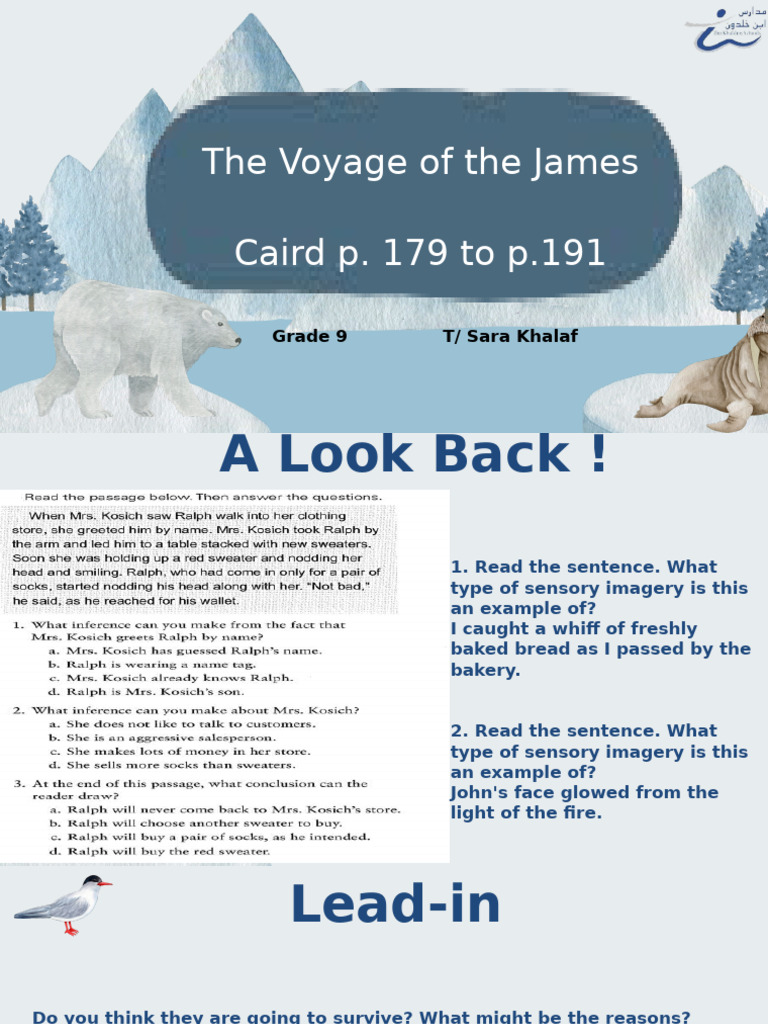 The Voyage of The James Caird Part 3 | PDF | Art | Young Adult
