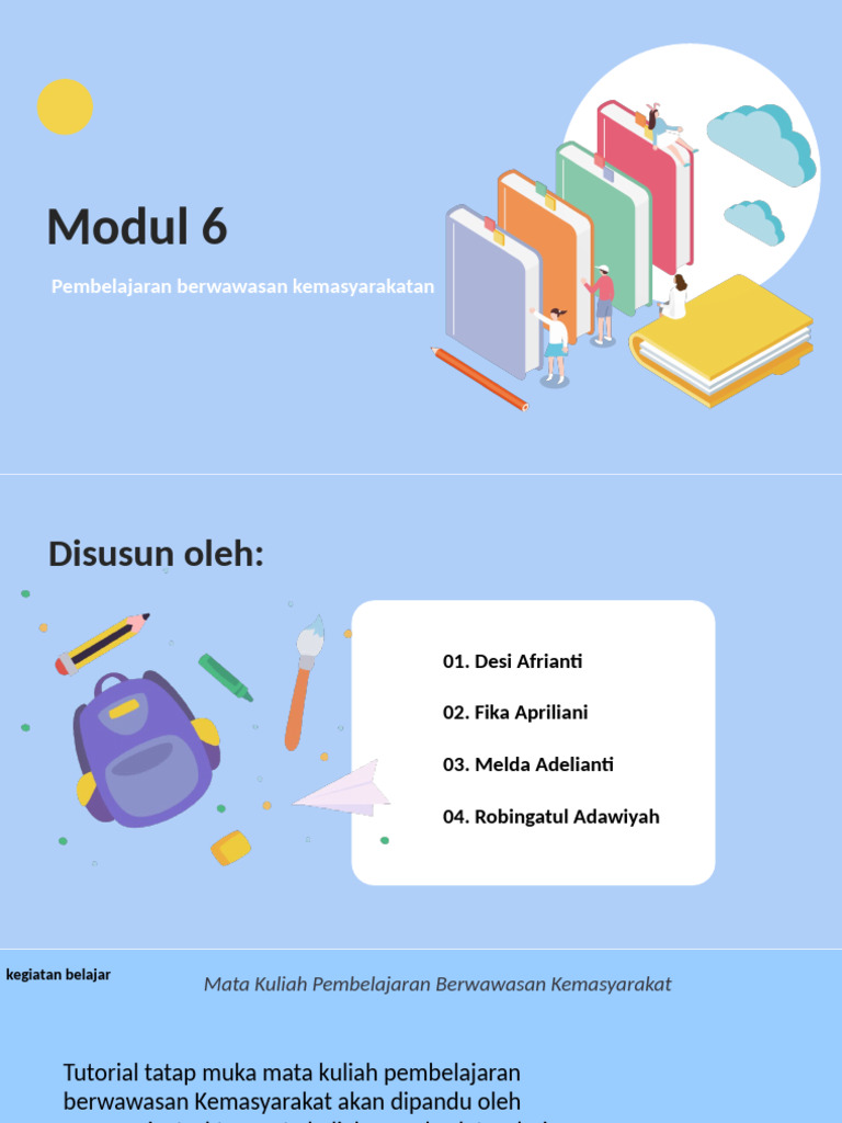 Ppt Mdul 6 Pdf