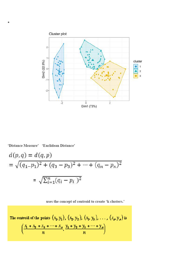 Lecture 11 K Means Clustering | PDF | Cluster Analysis | Applied Mathematics