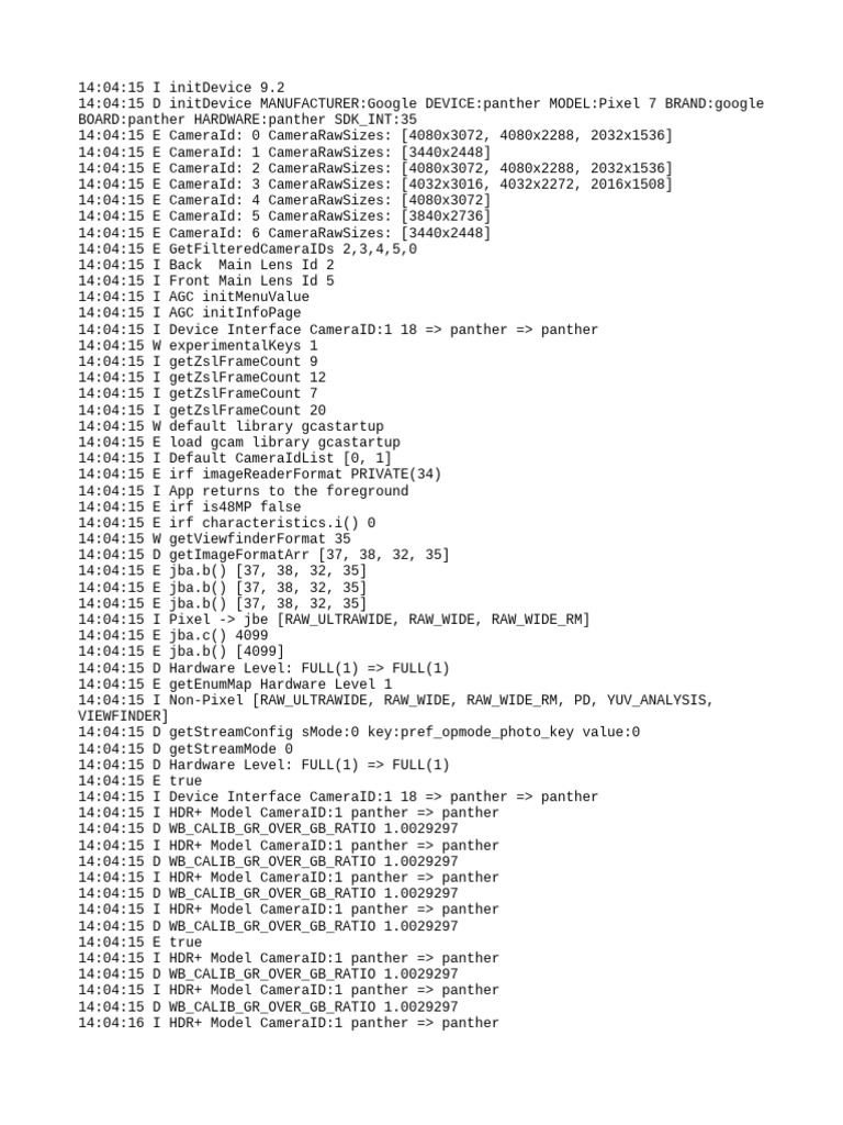 log_20241024 | PDF | Software | Smartphone