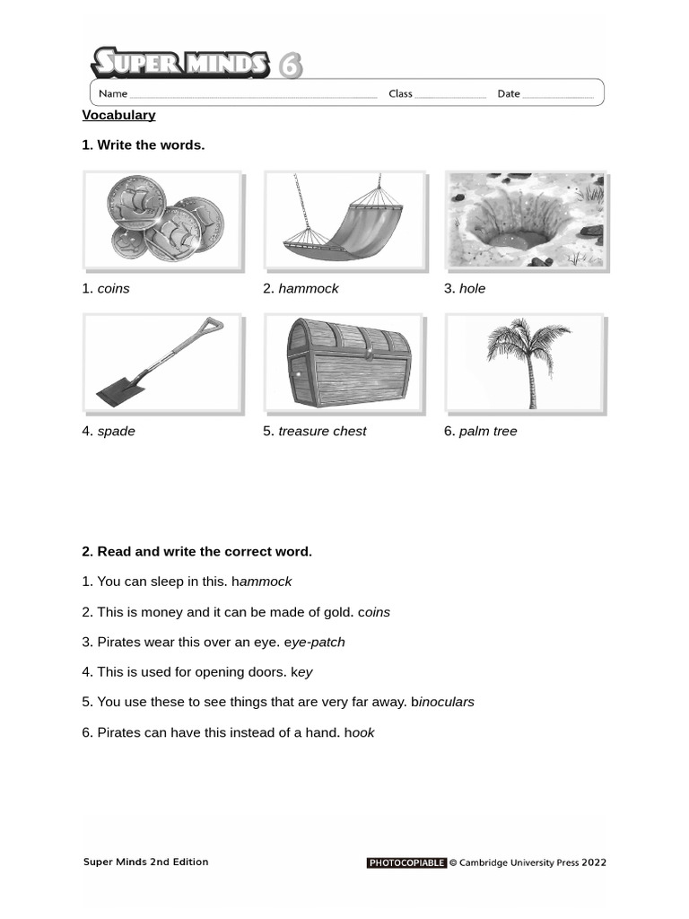 UNITS 1 AND 2 P6 With Answers | PDF