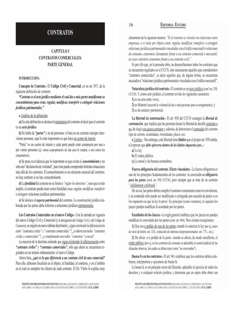 Guia de Estudio Micaela Font Contratos U1 | PDF