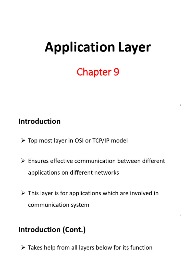 Application Layer | PDF | Domain Name System | World Wide Web
