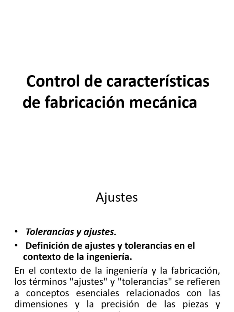Ajuste | PDF | Tolerancia de ingeniería