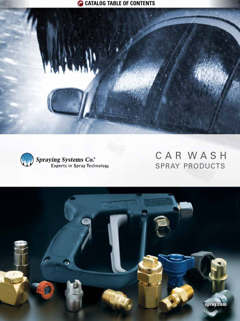 C25C Spray Products Car Wash | PDF | Gases | Soft Matter