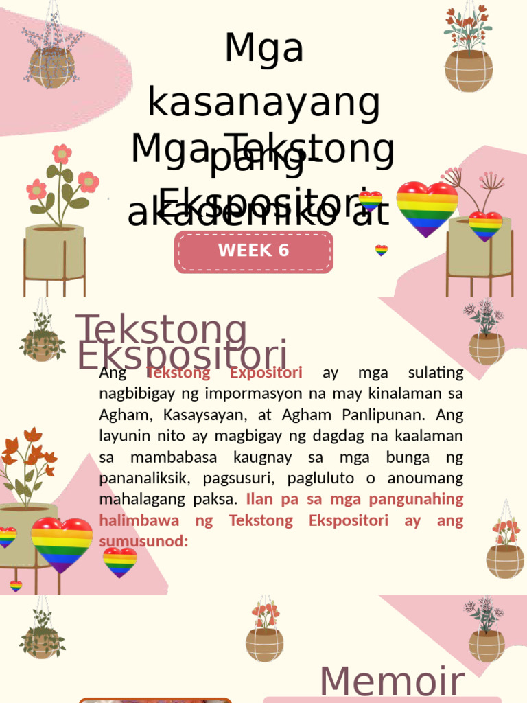 Week 6 q2 Filipino Lecture A Mendoza 6 | PDF
