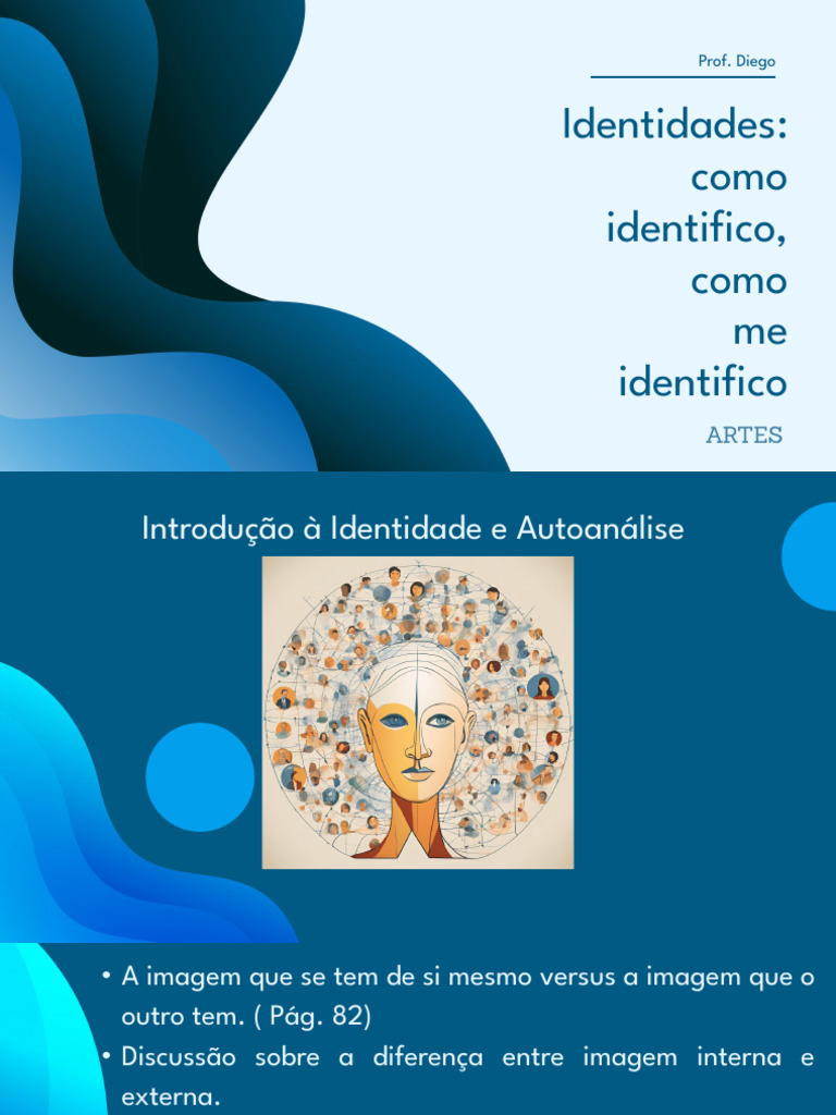 Identidades Como Identifico, Como Me Identifico | PDF | As artes