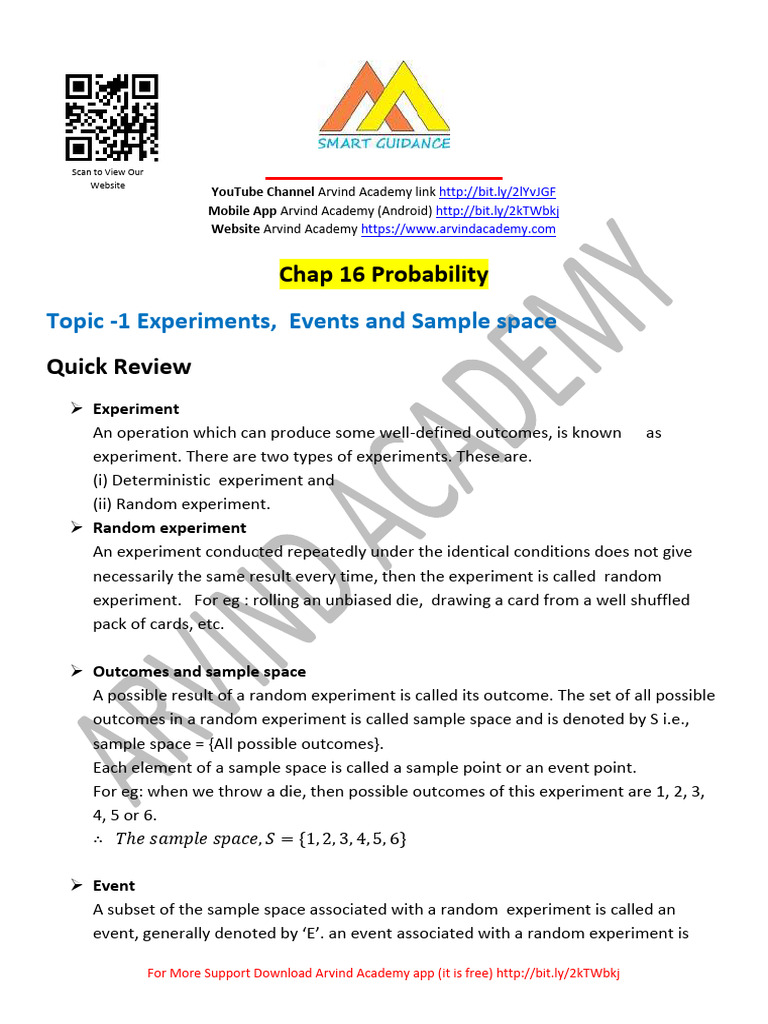 Chap 16 Probability_kmuaqpbcqhofilpqboxd | PDF | Probability | Sampling ...