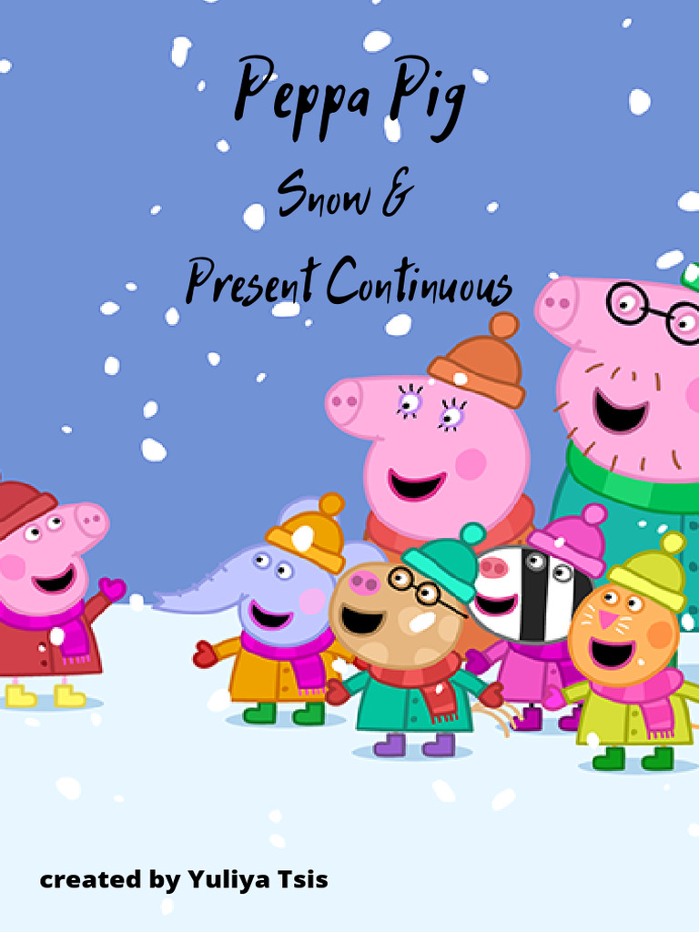 Peppa Pig Snow | PDF | Clothing