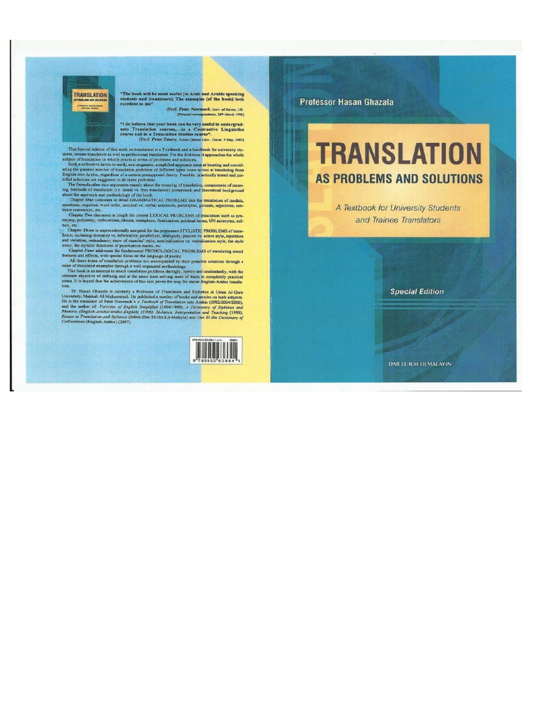 Translation Problems and Solutions Guide | PDF | Translations | Idiom