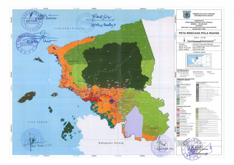 Peta Pola Ruang | PDF