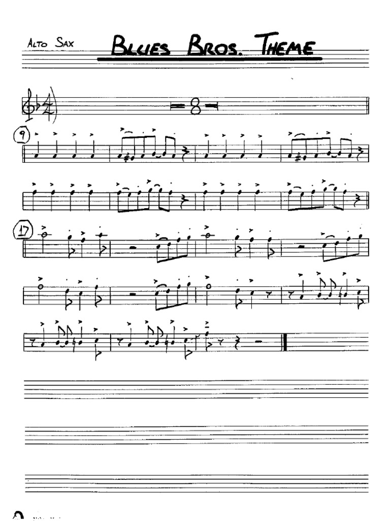 Blues Brothers Theme | PDF