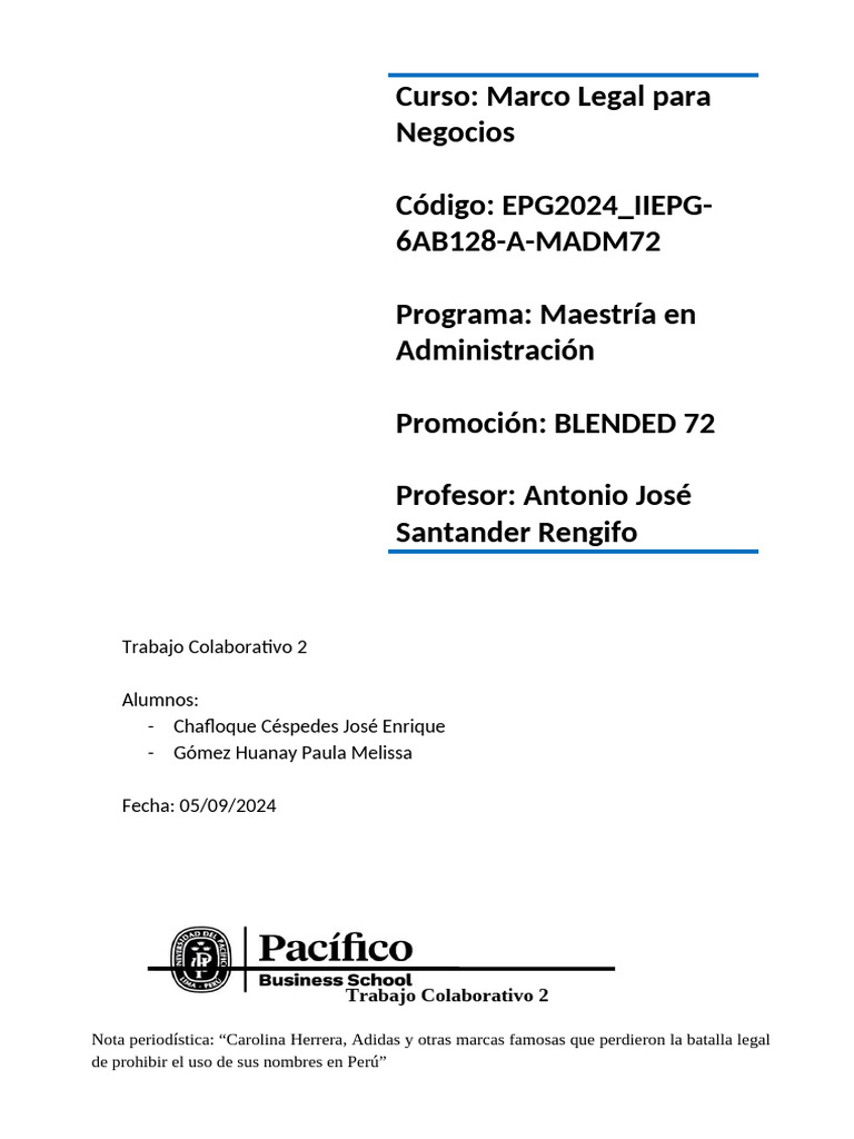 06 TC2 | PDF | Iniciativa empresarial | Marca