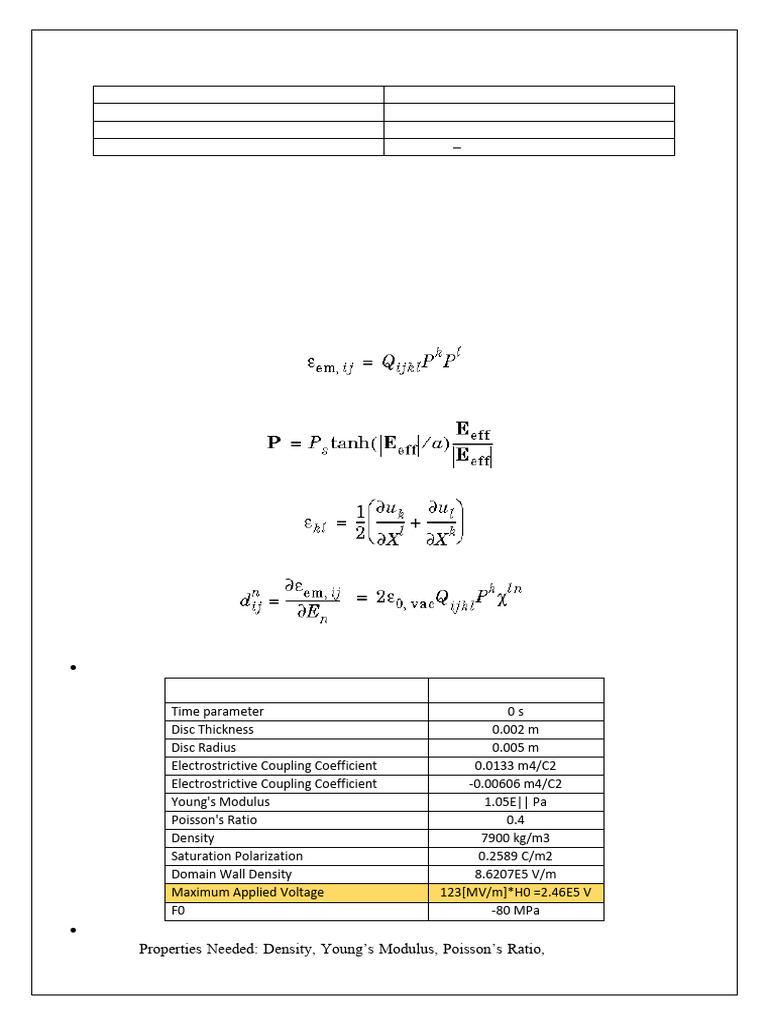 2023ht80123 Pavan - Assignment Report | PDF | Capacitor | Young's Modulus
