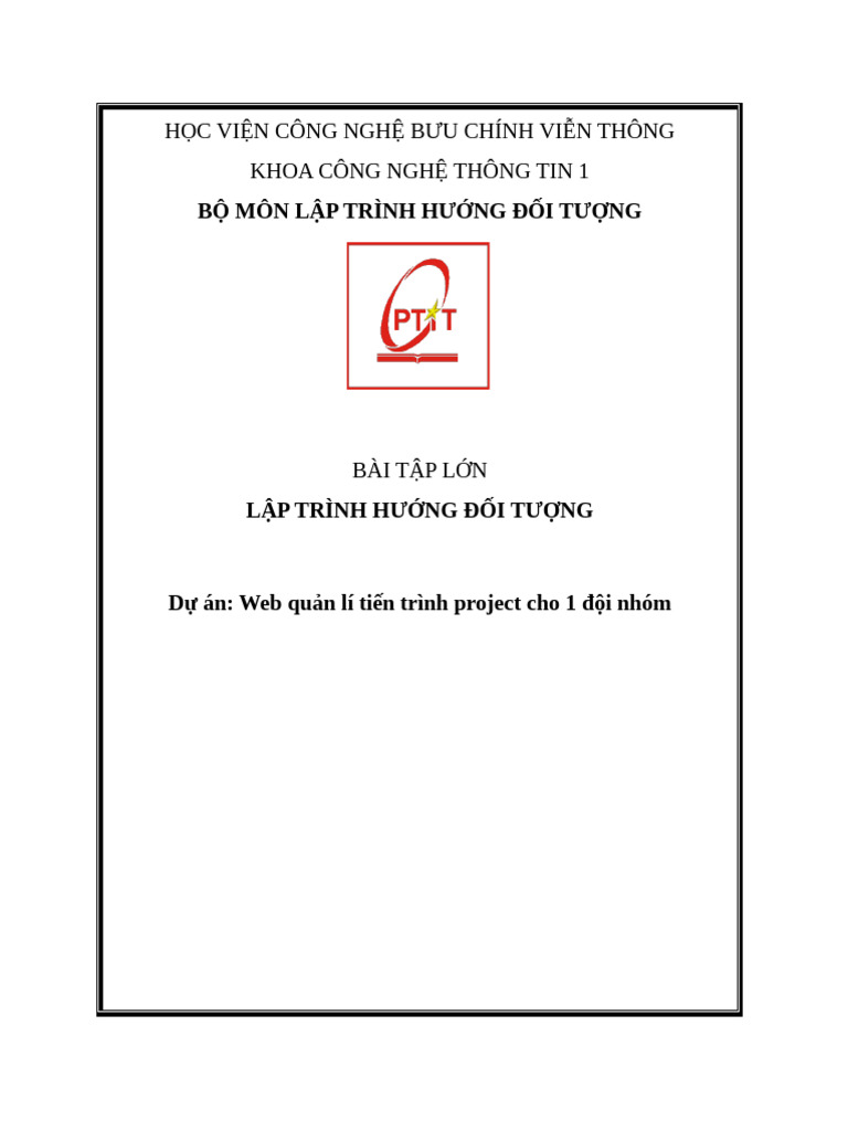 Báo Cáo BTL Java | PDF