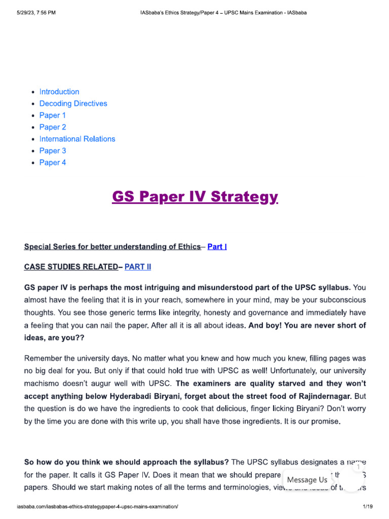 GS4 Print | PDF